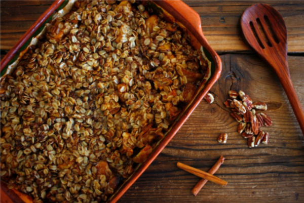 Fall into Fall with the Nutty Apple Crumble - True Nature Travels